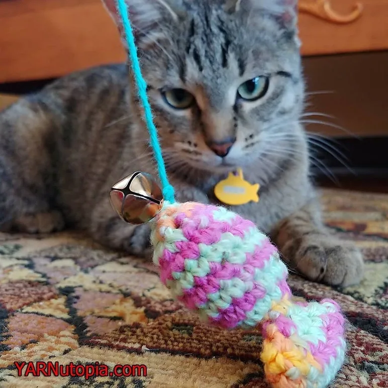 The 24 Most Purr-fect Crochet Cat Toy Patterns | Derpy Monster
